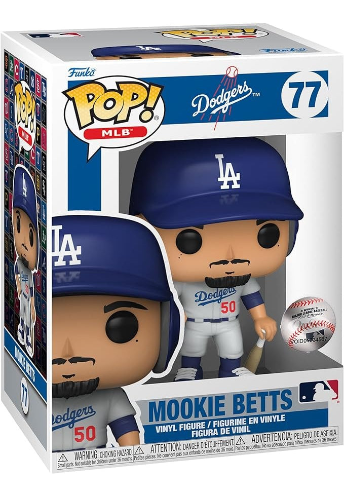 Figura Funko Pop MLB Dodgers Betts | NERIAS DEPORTES