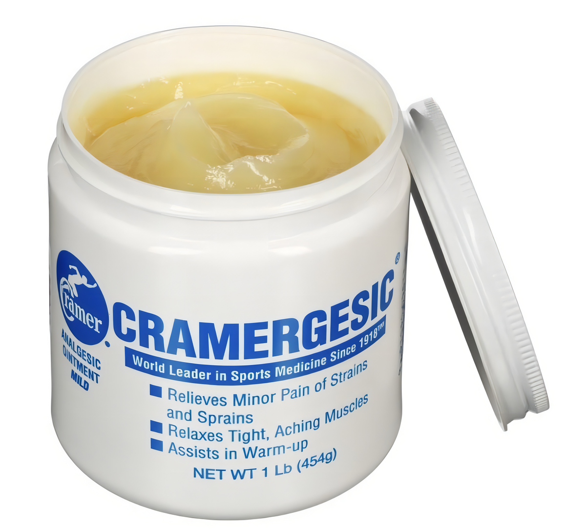 Tarro de Pomada Deportiva Cramergesic 1 Lb | NERIAS DEPORTES