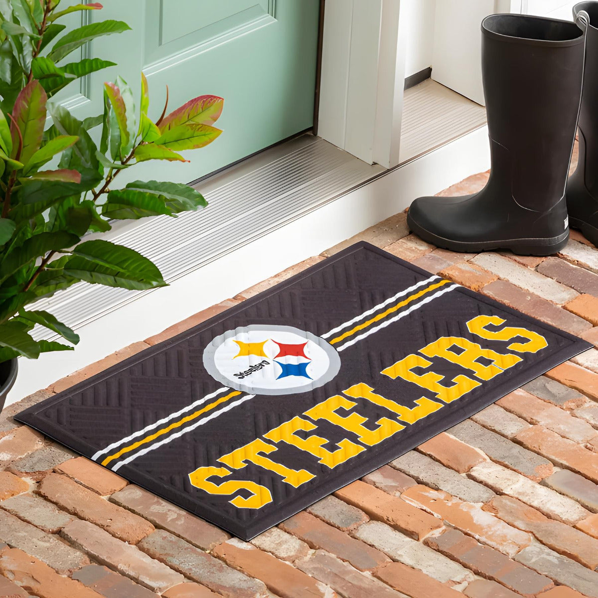 Tapete Cross NFL Steelers | NERIAS DEPORTES