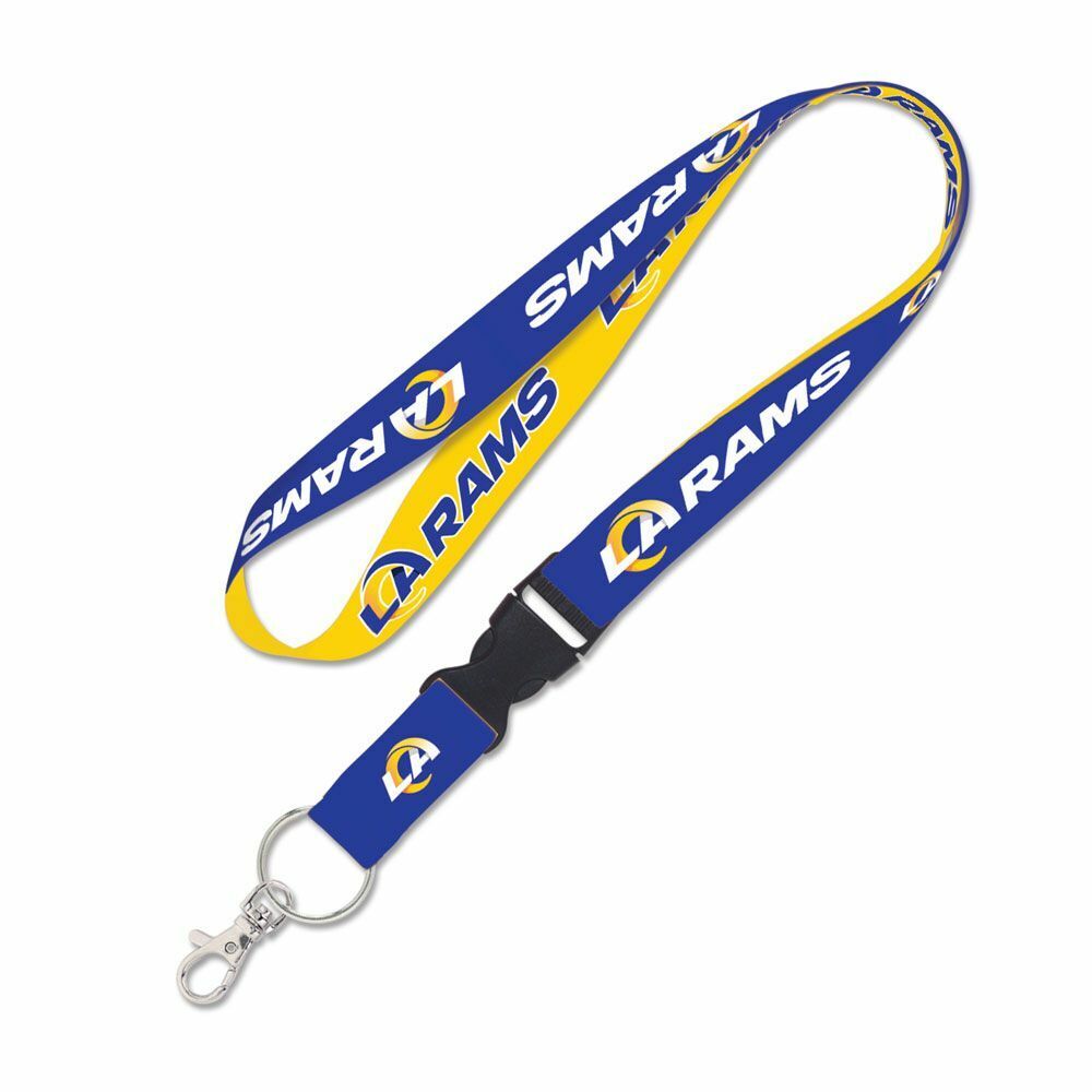 Lanyard WinCraft Doble Vista 2C Rams | NERIAS DEPORTES