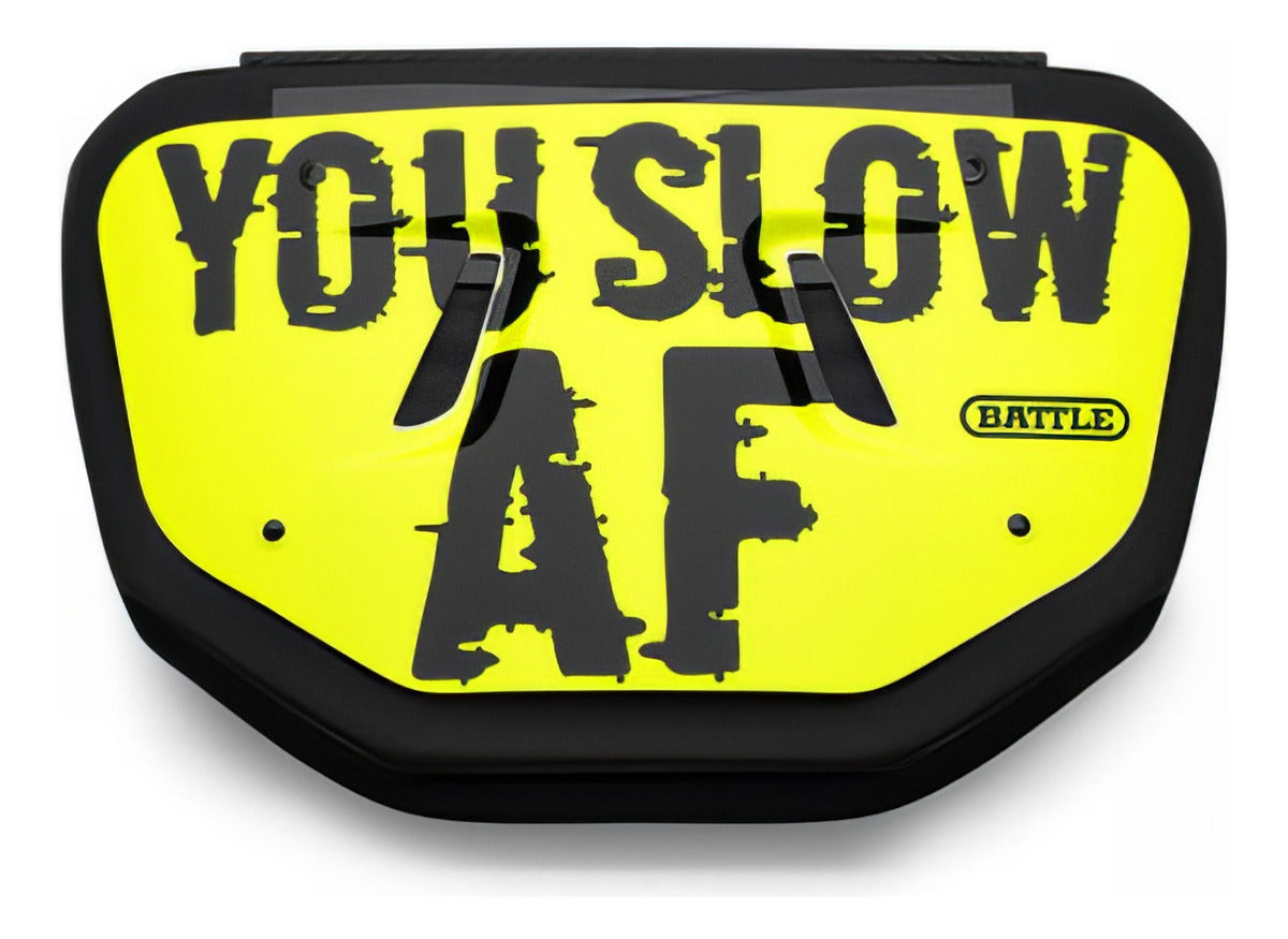 Back Plate Battle Sports You Slow Af Youth | NERIAS DEPORTES