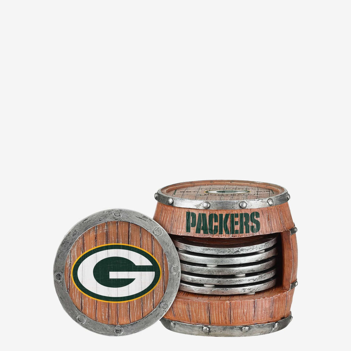 Porta Vaso Barril Foco Green Bay Packers | NERIAS DEPORTES
