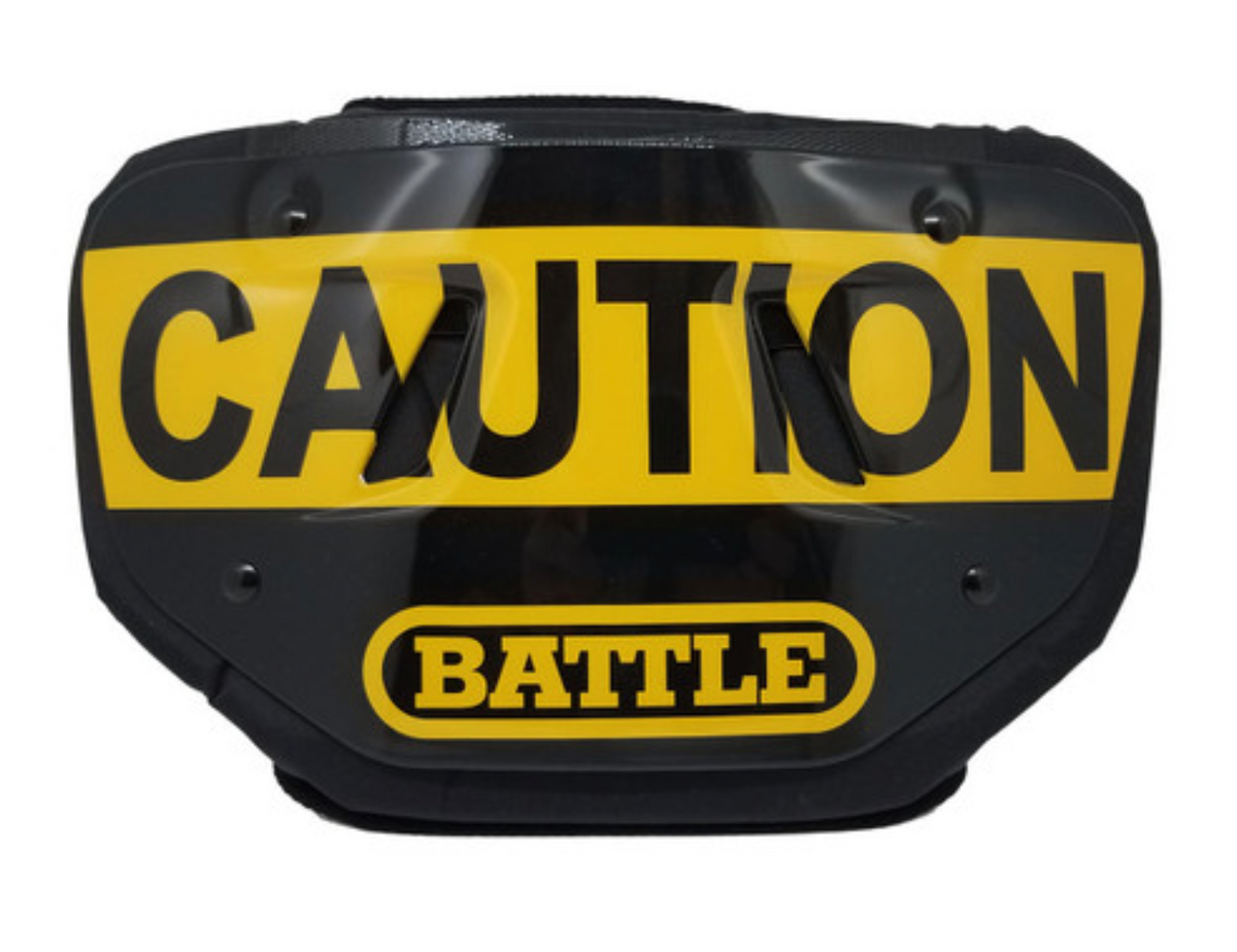 Back Plate Battle Caution Adulto | NERIAS DEPORTES