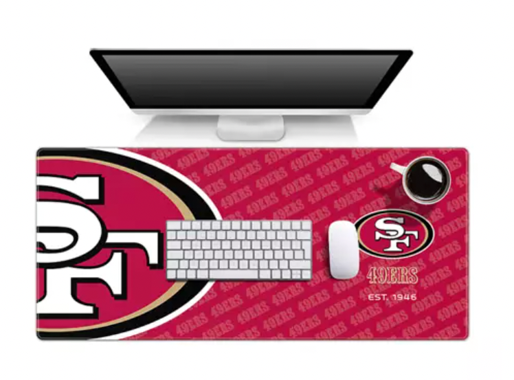 Tapete Desk Pad Logo 49Ers | NERIAS DEPORTES